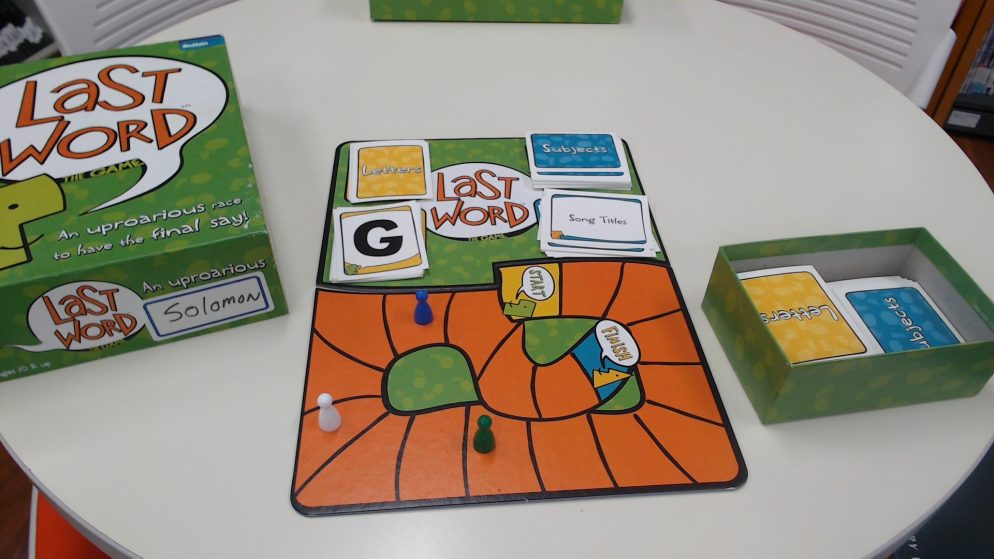 EL Game Series (06): “Last Word” - Hirosaki University English Lounge